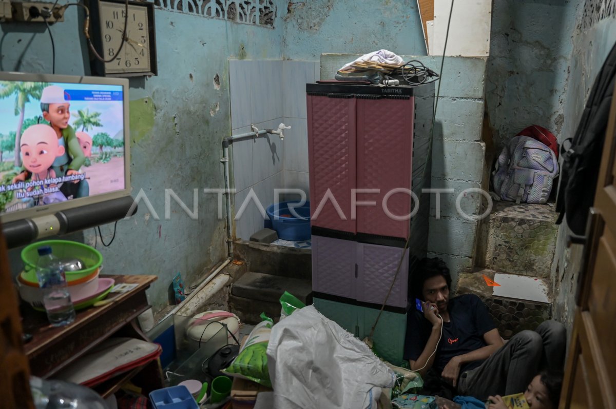 Rencana bedah kawasan permukiman padat penduduk di Jakarta Pusat | ANTARA Foto