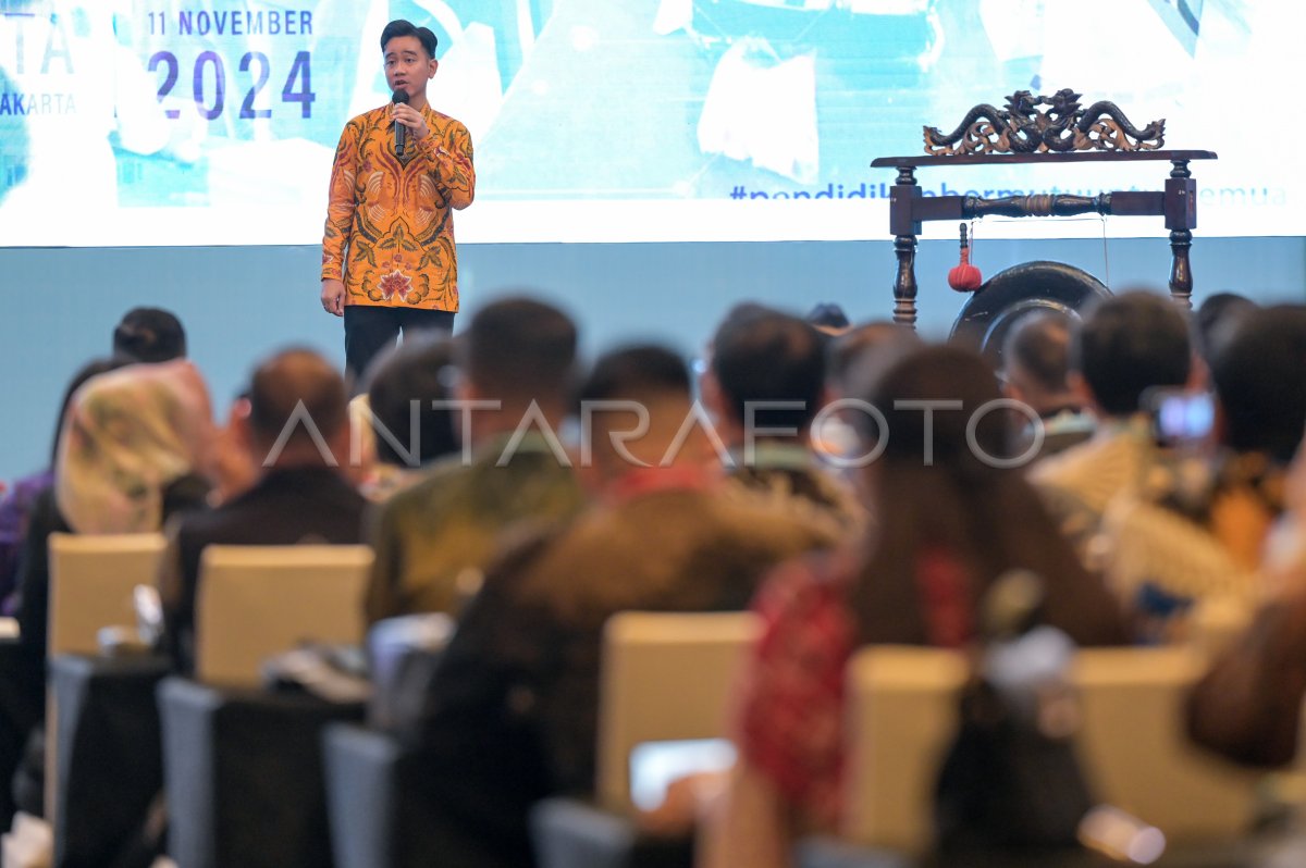 Rapat Koordinasi Evaluasi Kebijakan Pendidikan Dasar dan Menengah | ANTARA Foto