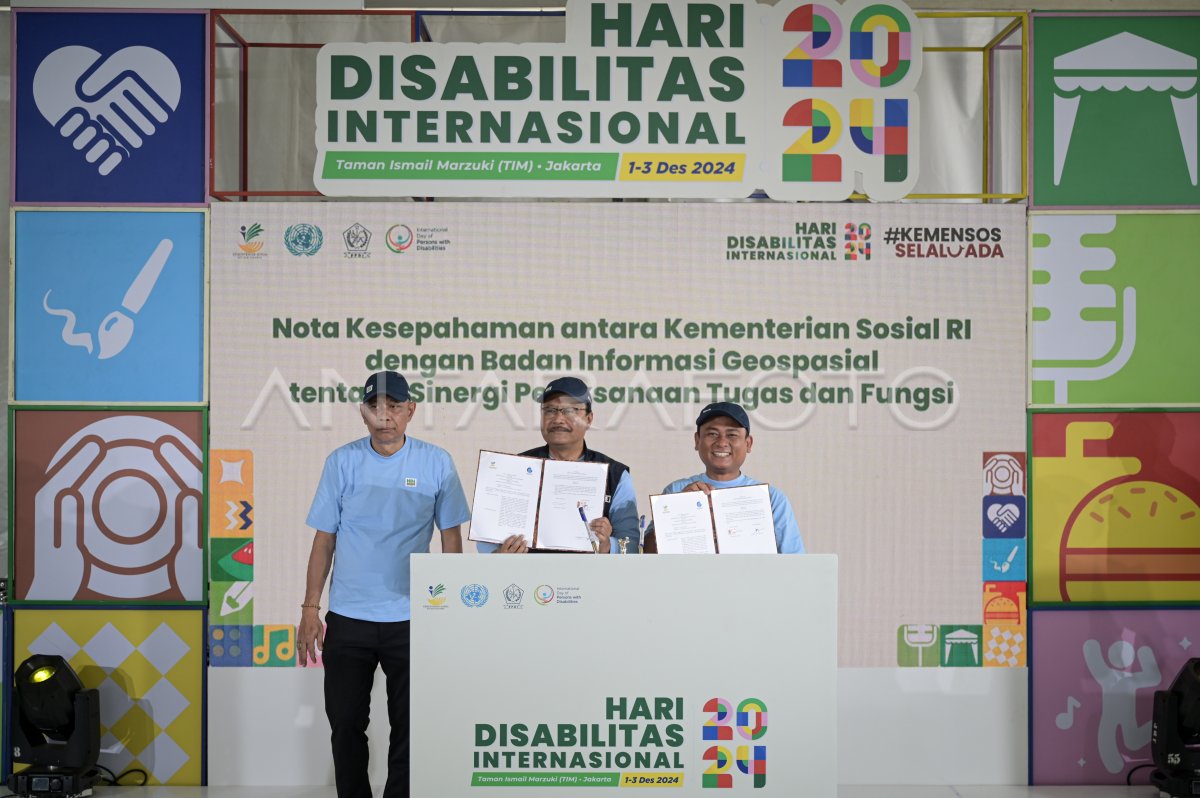 Peringatan Hari Disabilitas Internasional 2024 | ANTARA Foto