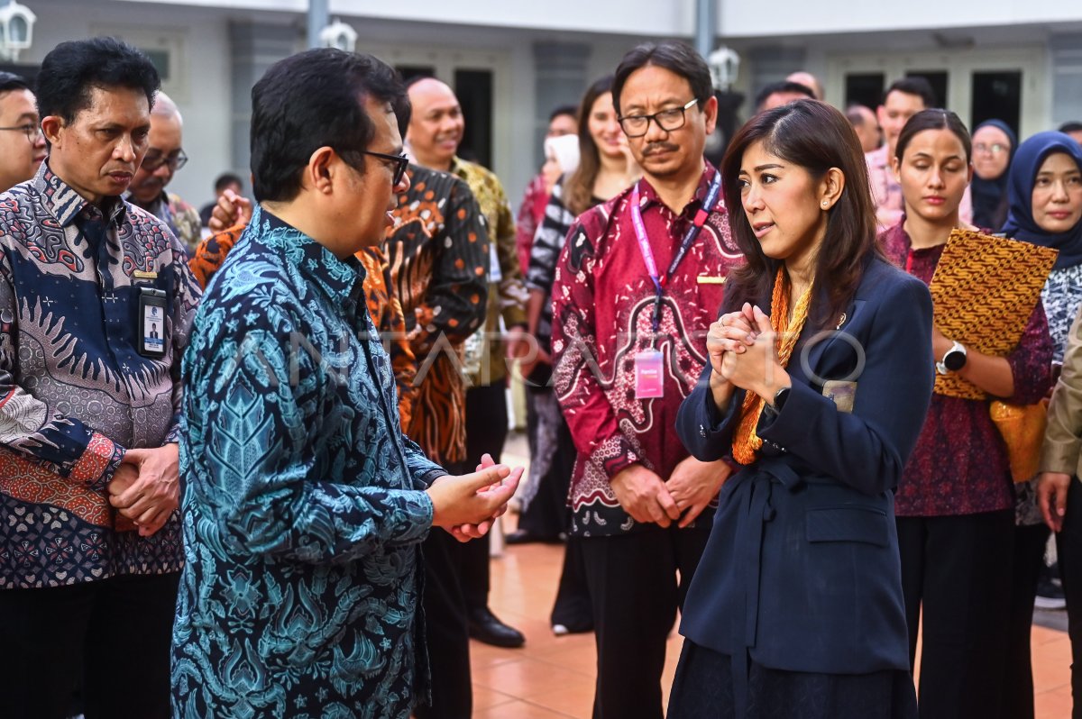 Penguatan budaya anti korupsi oleh Menkomdigi | ANTARA Foto