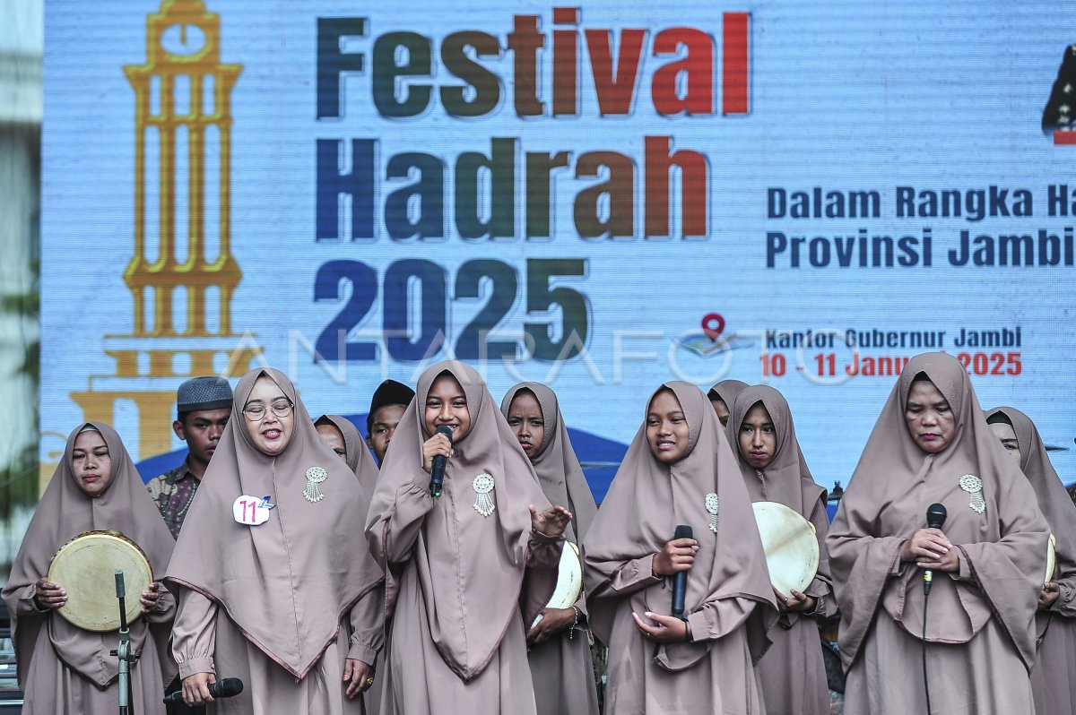 Festival Hadrah 2025 di Jambi | ANTARA Foto