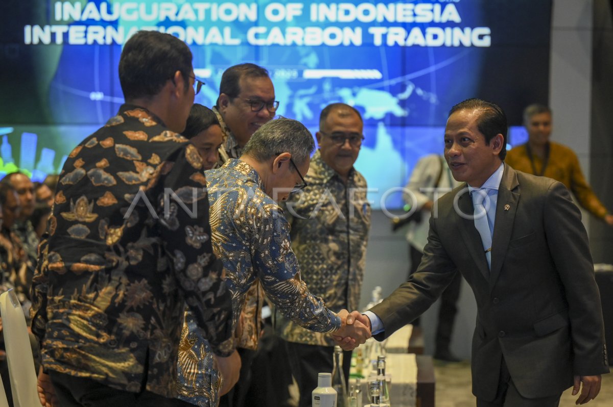 Peluncuran Perdagangan Karbon Internasional | ANTARA Foto
