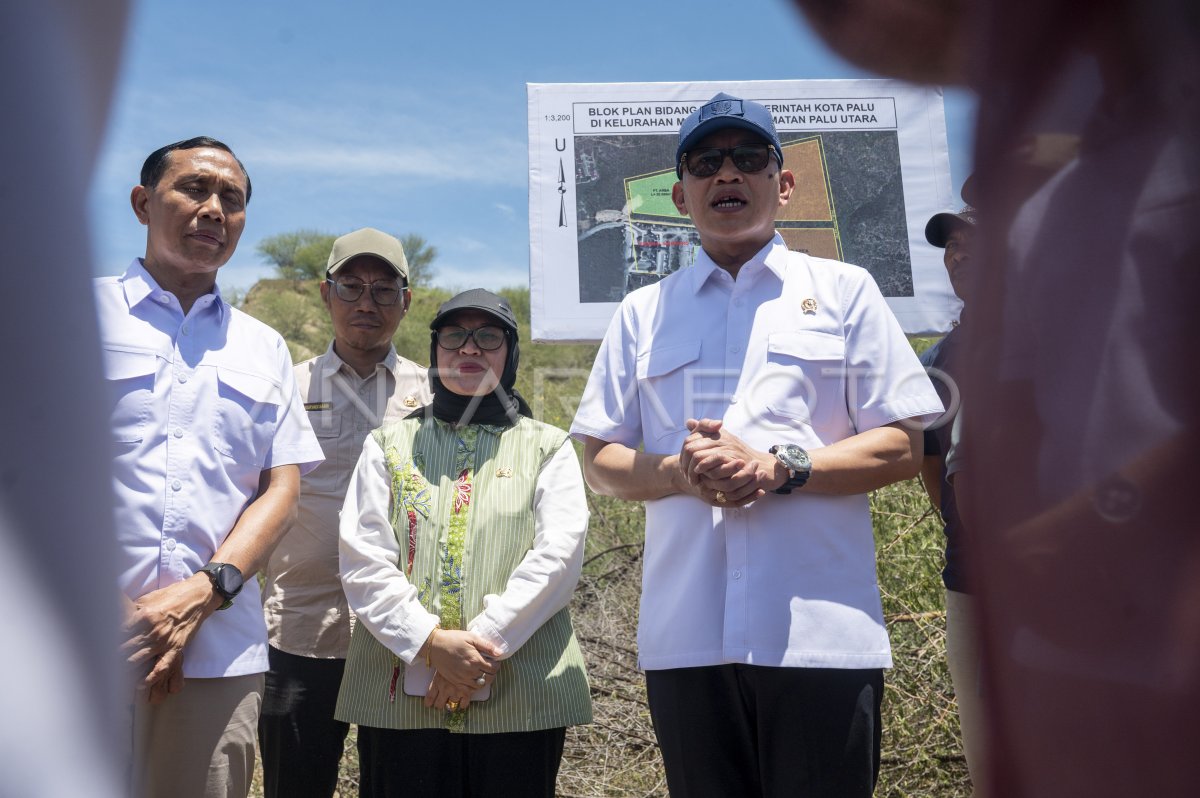 Kunjungan Kerja Menteri Perlindungan Pekerja Migran Indonesia ke Palu | ANTARA Foto