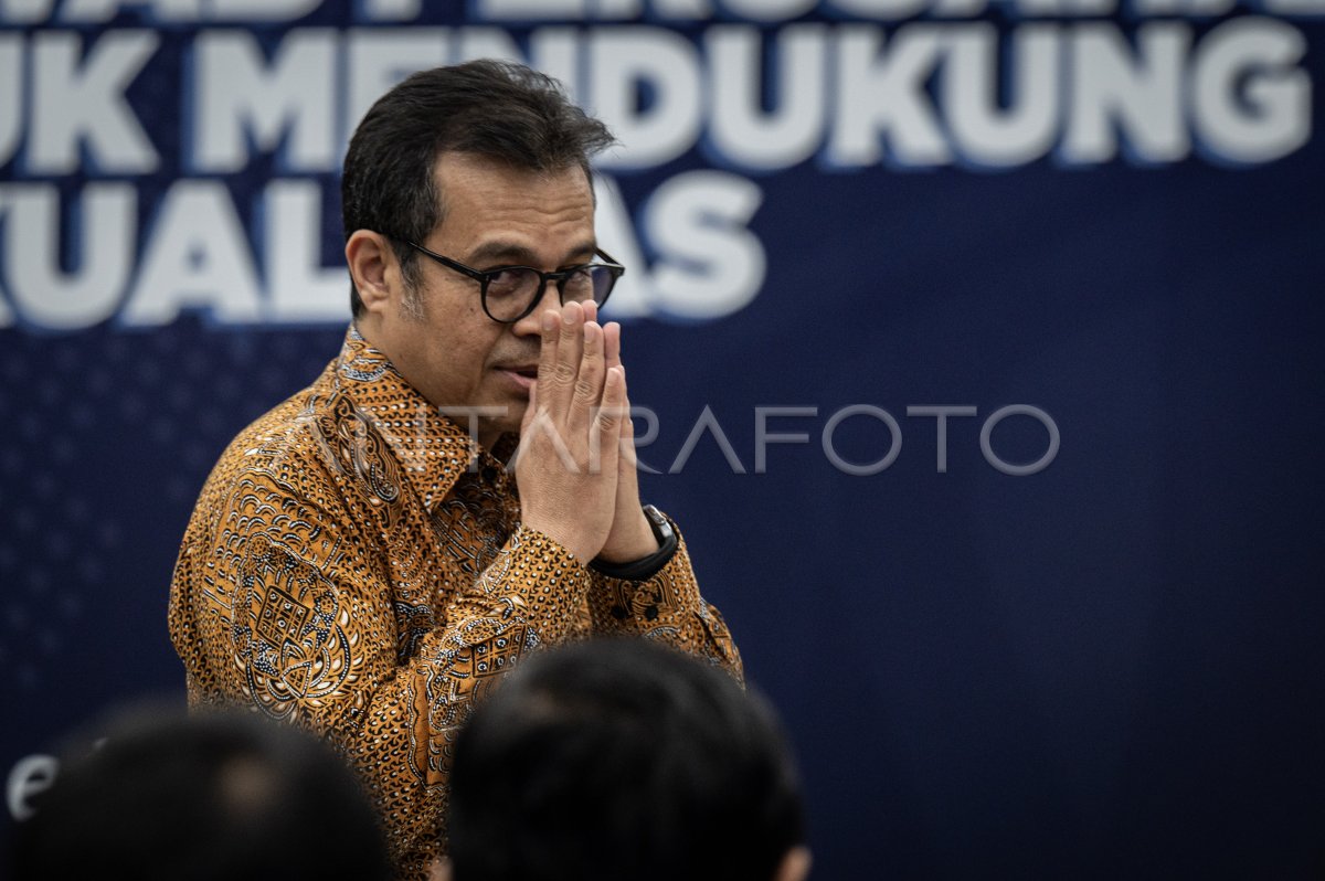 Peluncuran pedoman pelaksanaan perusahaan platform digital | ANTARA Foto
