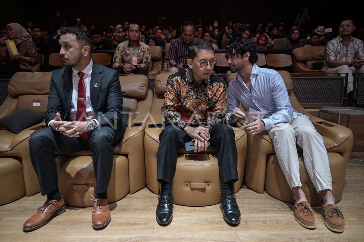 Konpers delegasi Indonesia di Cannes Film Festival 2025 | ANTARA Foto
