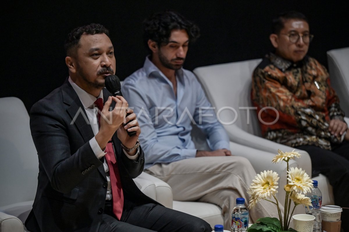 Konpers delegasi Indonesia di Cannes Film Festival 2025 | ANTARA Foto