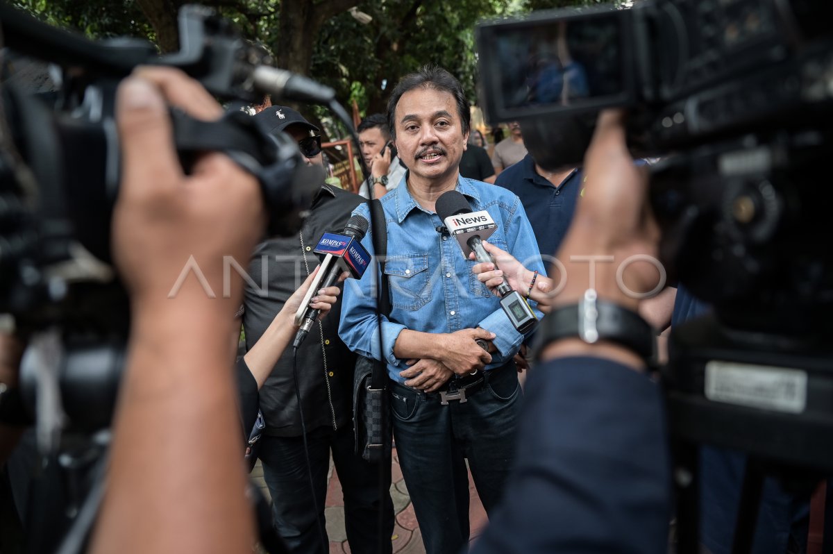 Roy Suryo diperiksa terkait kasus tudingan ijazah palsu Jokowi | ANTARA Foto