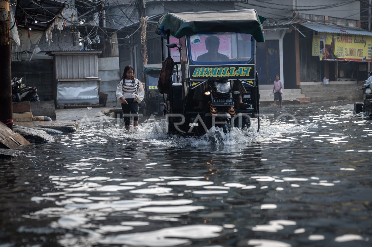 Banjir rob di Jakarta | ANTARA Foto