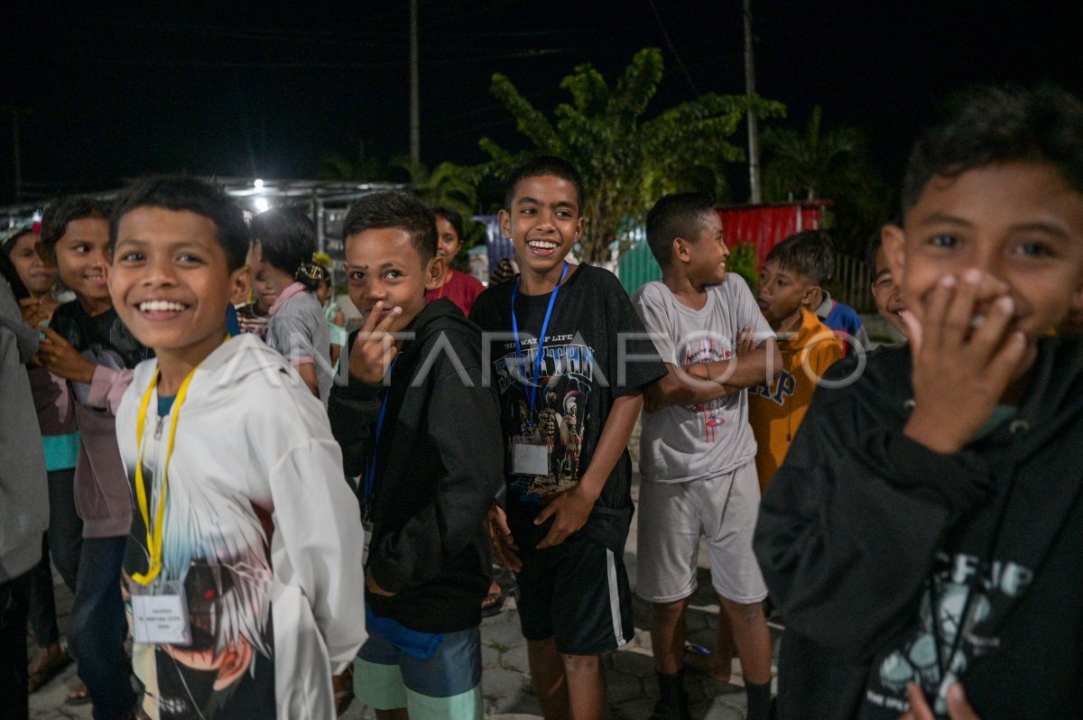 Siswa sekolah rakyat tiba di Sentra Efata Kupang | ANTARA Foto