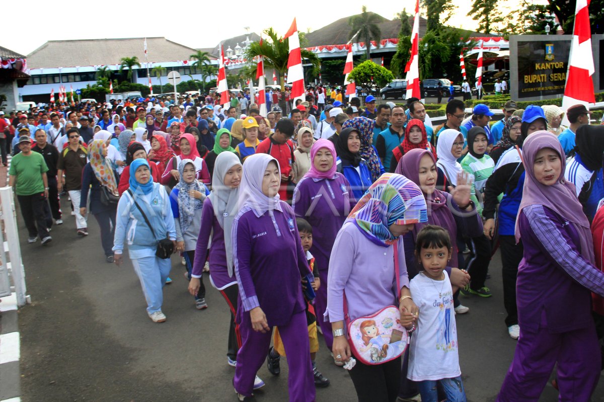 GERAK JALAN HUT RI | ANTARA Foto GERAK JALAN HUT RI | ANTARA Foto