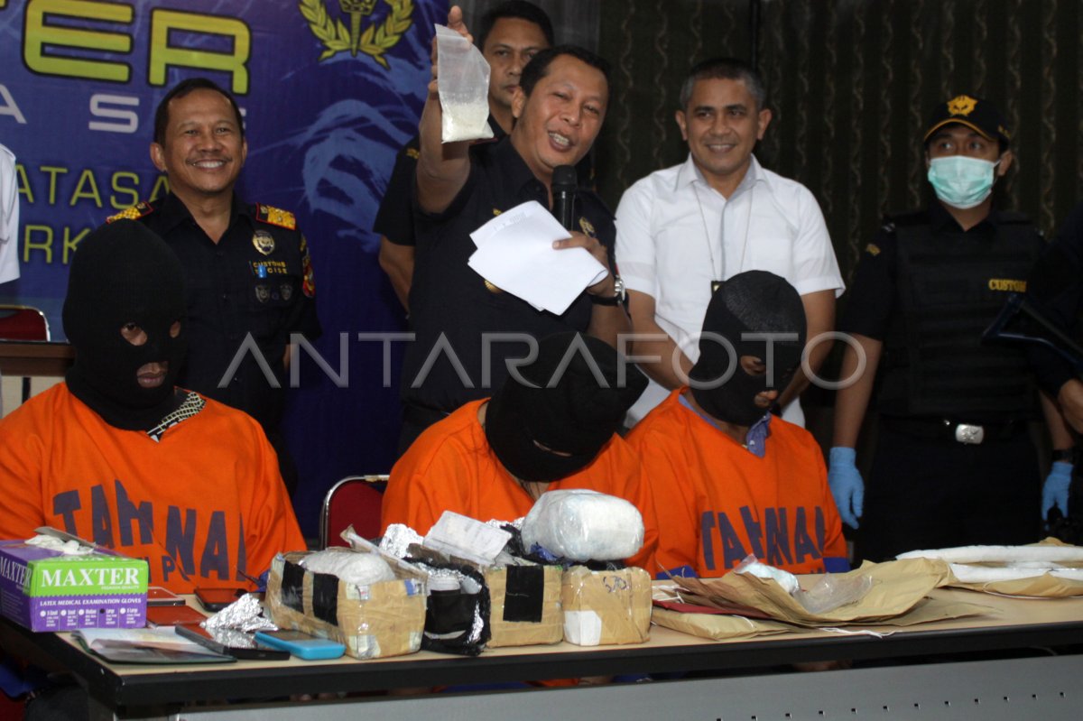 GAGALKAN PENYELUNDUPAN NARKOBA | ANTARA Foto