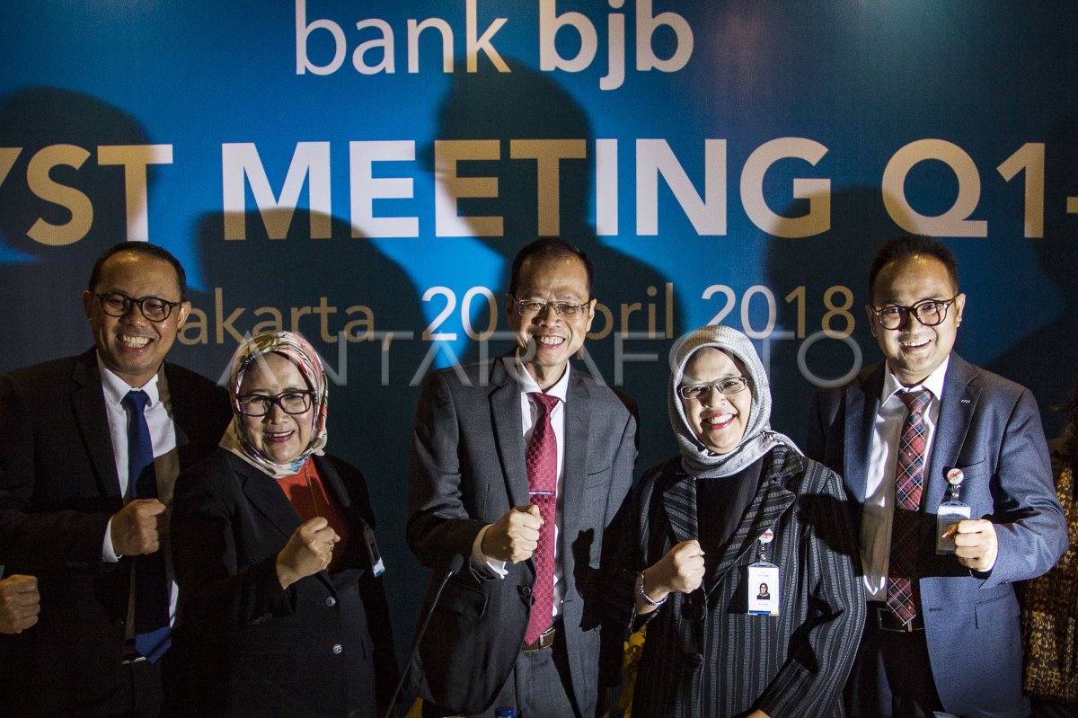 KINERJA BANK BJB TRIWULAN 1 | ANTARA Foto