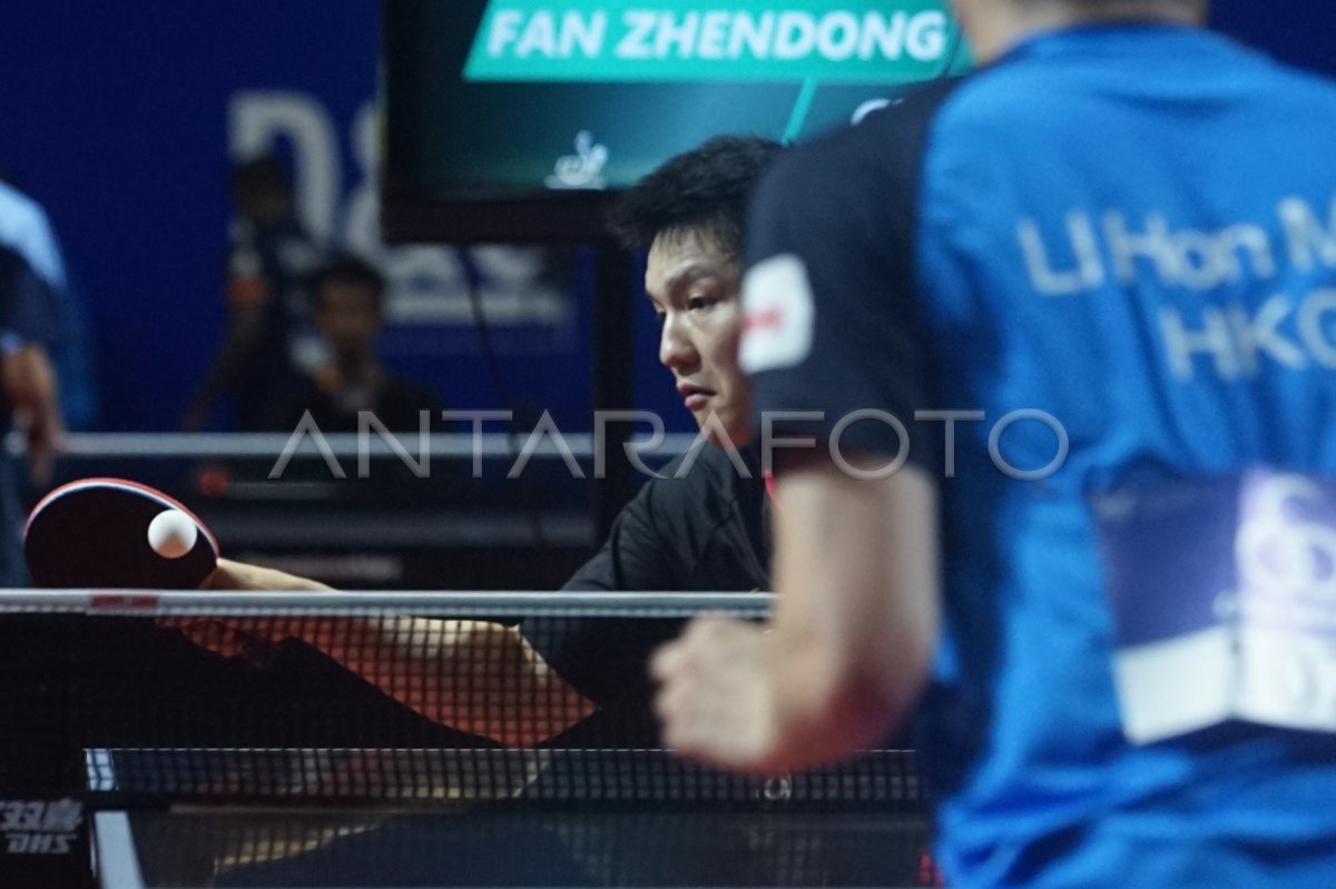 FAN ZHEN DONG KALAHKAN LI HON MING | ANTARA Foto