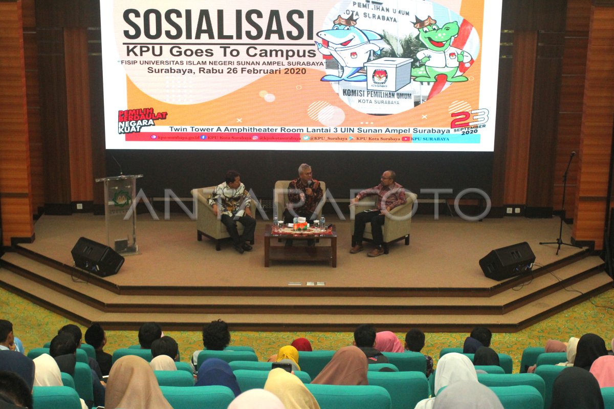 KPU GOES TO CAMPUS | ANTARA Foto