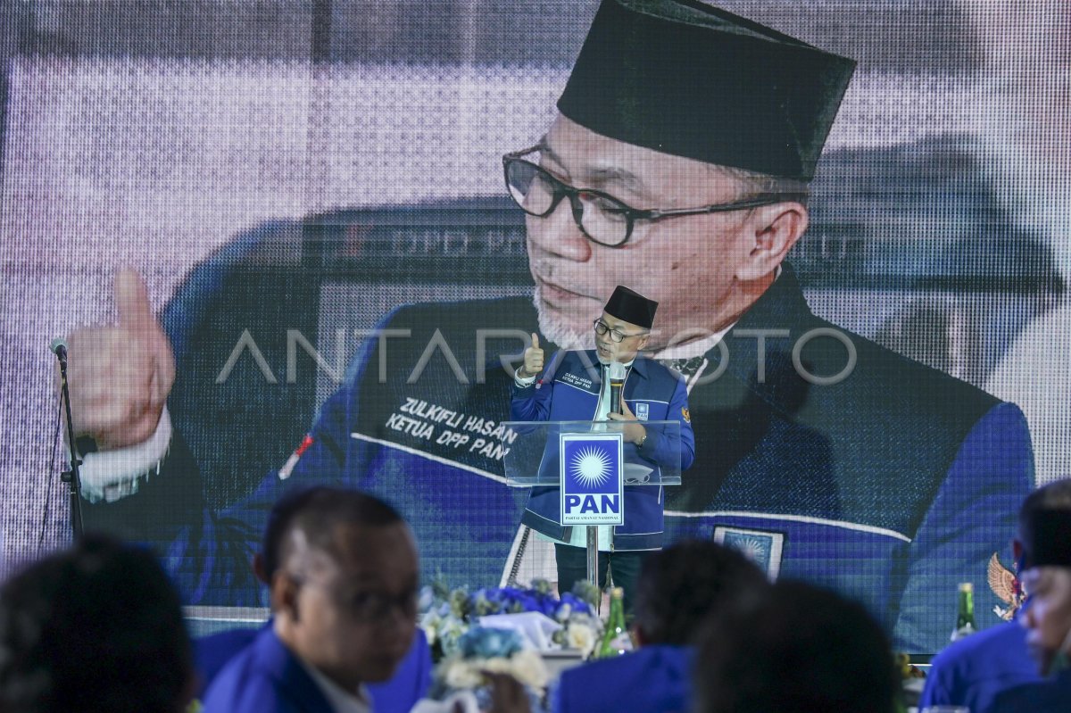 PAN GELAR PERINGATAN HUT KE-22 SECARA VIRTUAL | ANTARA Foto