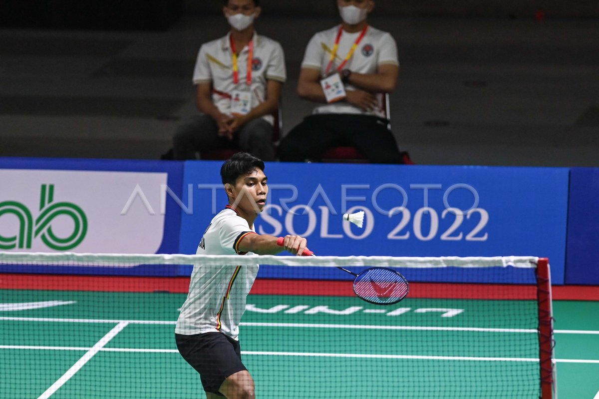 Bulu Tangkis Tunggal Putra Asean Para Games 2022 Antara Foto