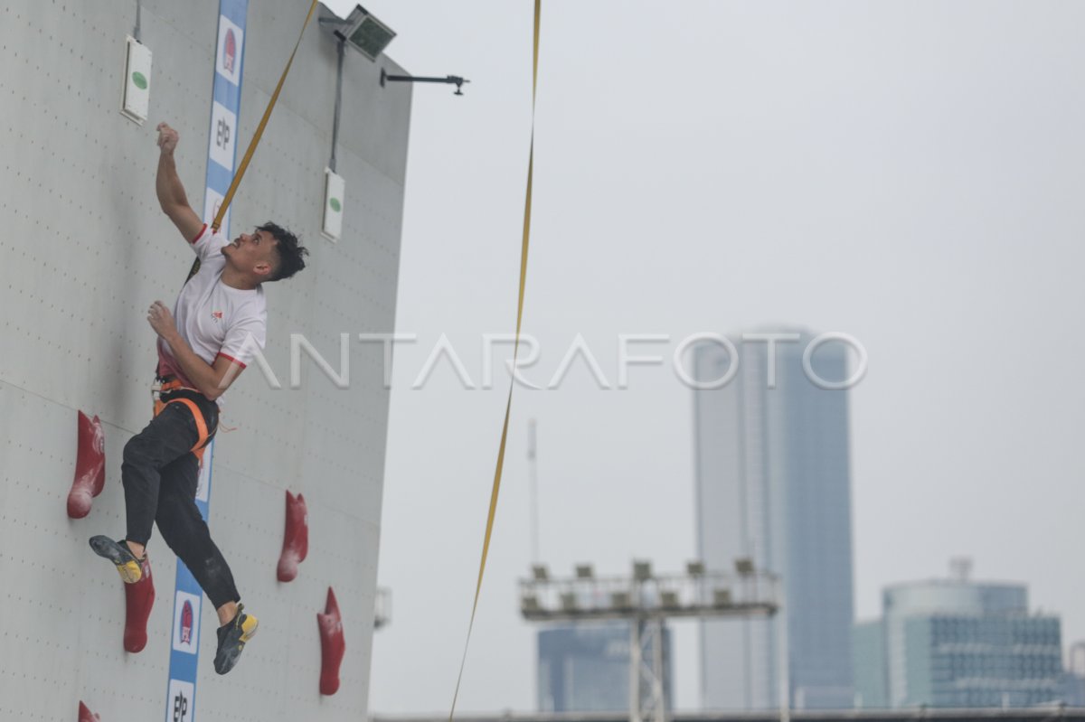 Kejuaraan Dunia Panjat Tebing di Jakarta | ANTARA Foto