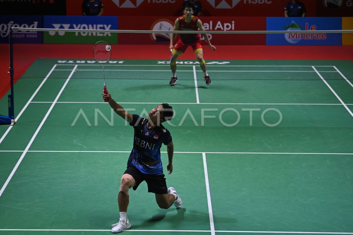 Anthony Ginting melaju ke Final Indonesia Open | ANTARA Foto