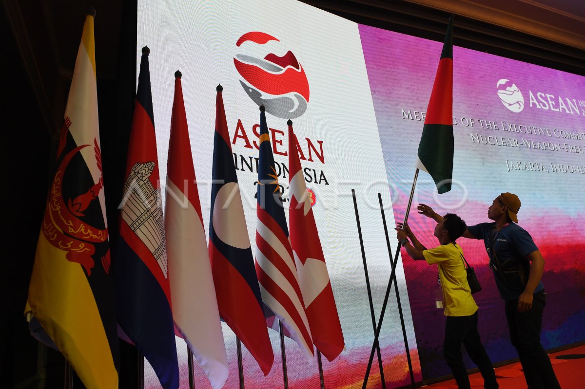 Persiapan jelang Pertemuan Menlu ASEAN | ANTARA Foto