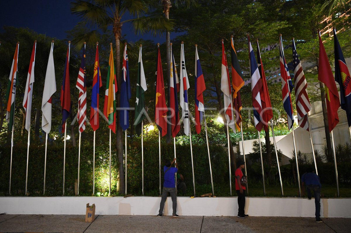 Persiapan jelang Pertemuan Menlu ASEAN | ANTARA Foto