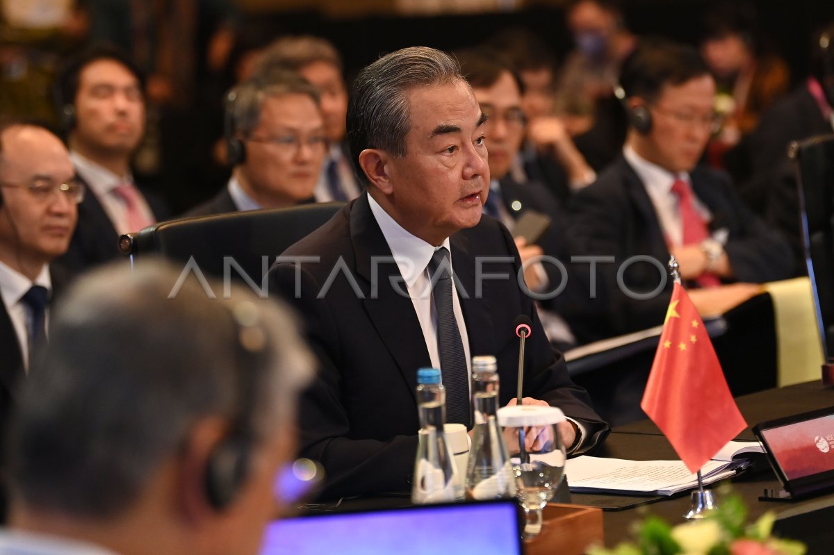 The 24th Asean Plus Three Foreign Ministers Meeting Antara Foto