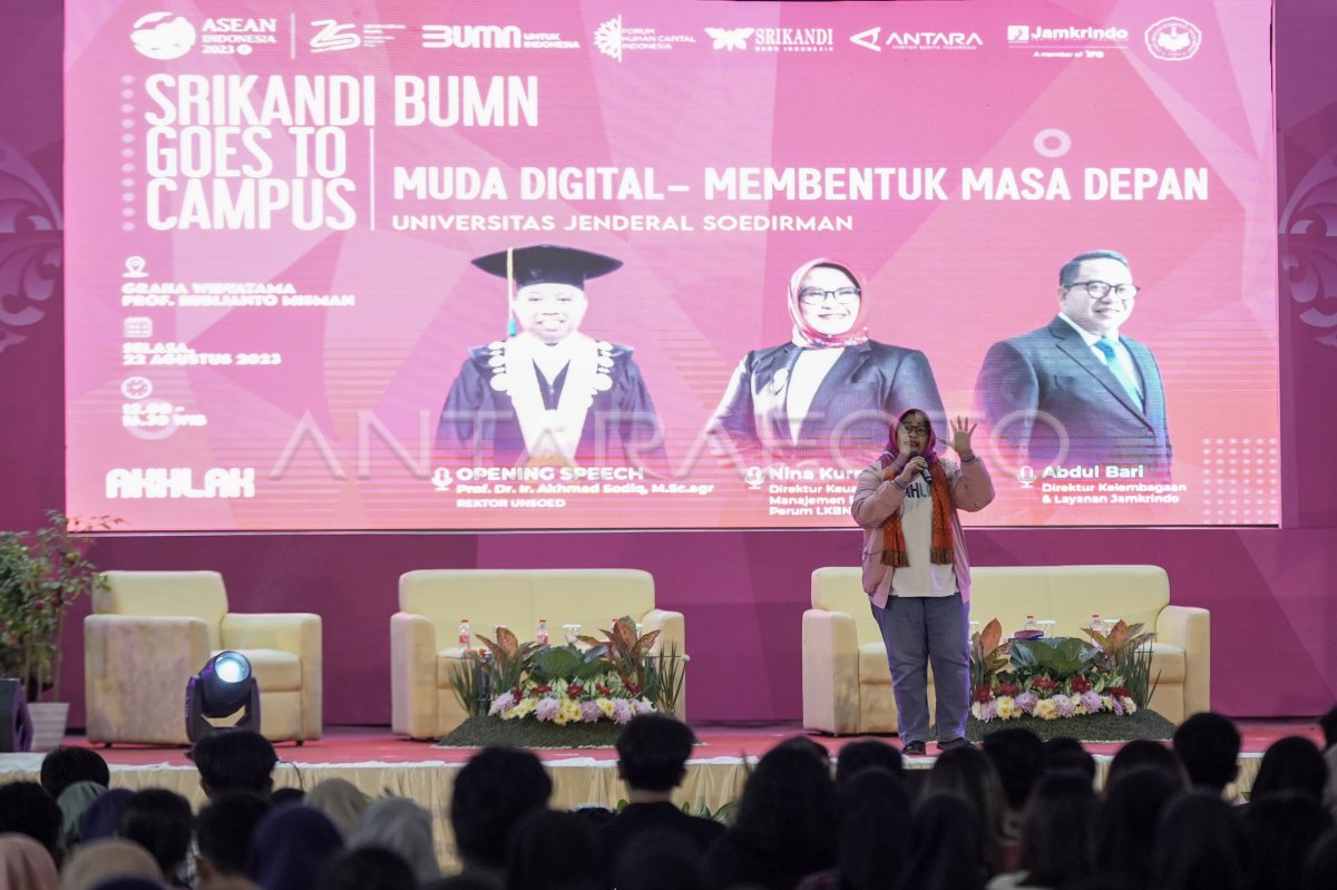 Srikandi BUMN goes to campus in Unsoed | ANTARA Foto Srikandi BUMN goes to campus in Unsoed | ANTARA Foto