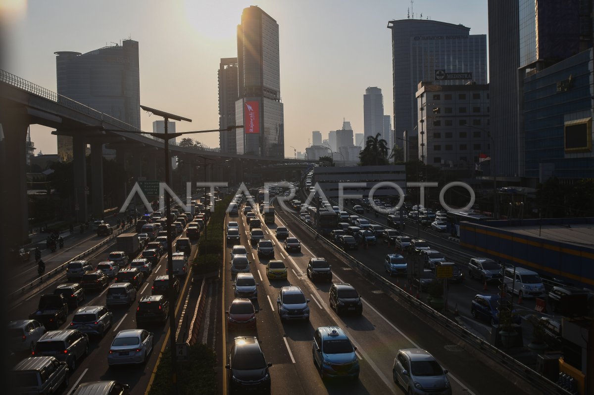 Sektor transportasi penyumbang terbesar polusi udara Jakarta | ANTARA Foto