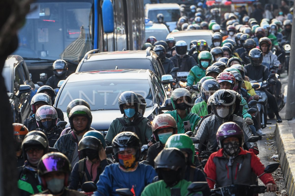 Sektor transportasi penyumbang terbesar polusi udara Jakarta | ANTARA Foto