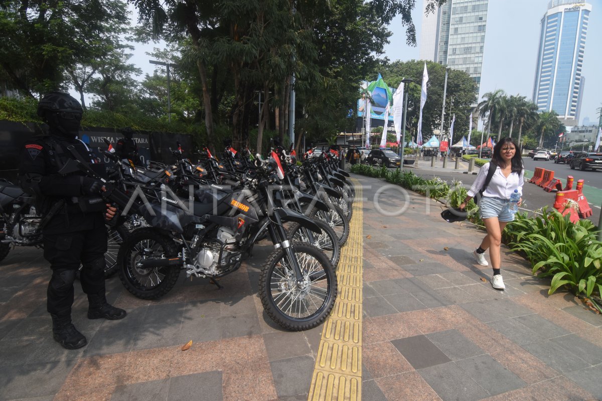 Pengamanan KTT ASEAN di Ibu Kota | ANTARA Foto