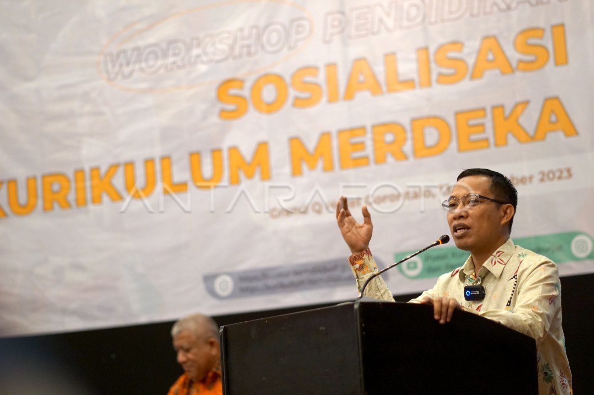 Sosialisasi Kurikulum Merdeka | ANTARA Foto