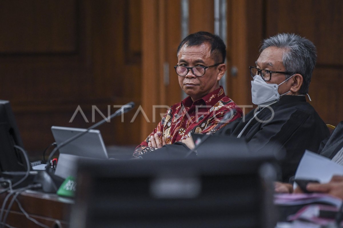 Sidang lanjutan kasus korupsi BTS 4G BAKTI Kominfo | ANTARA Foto