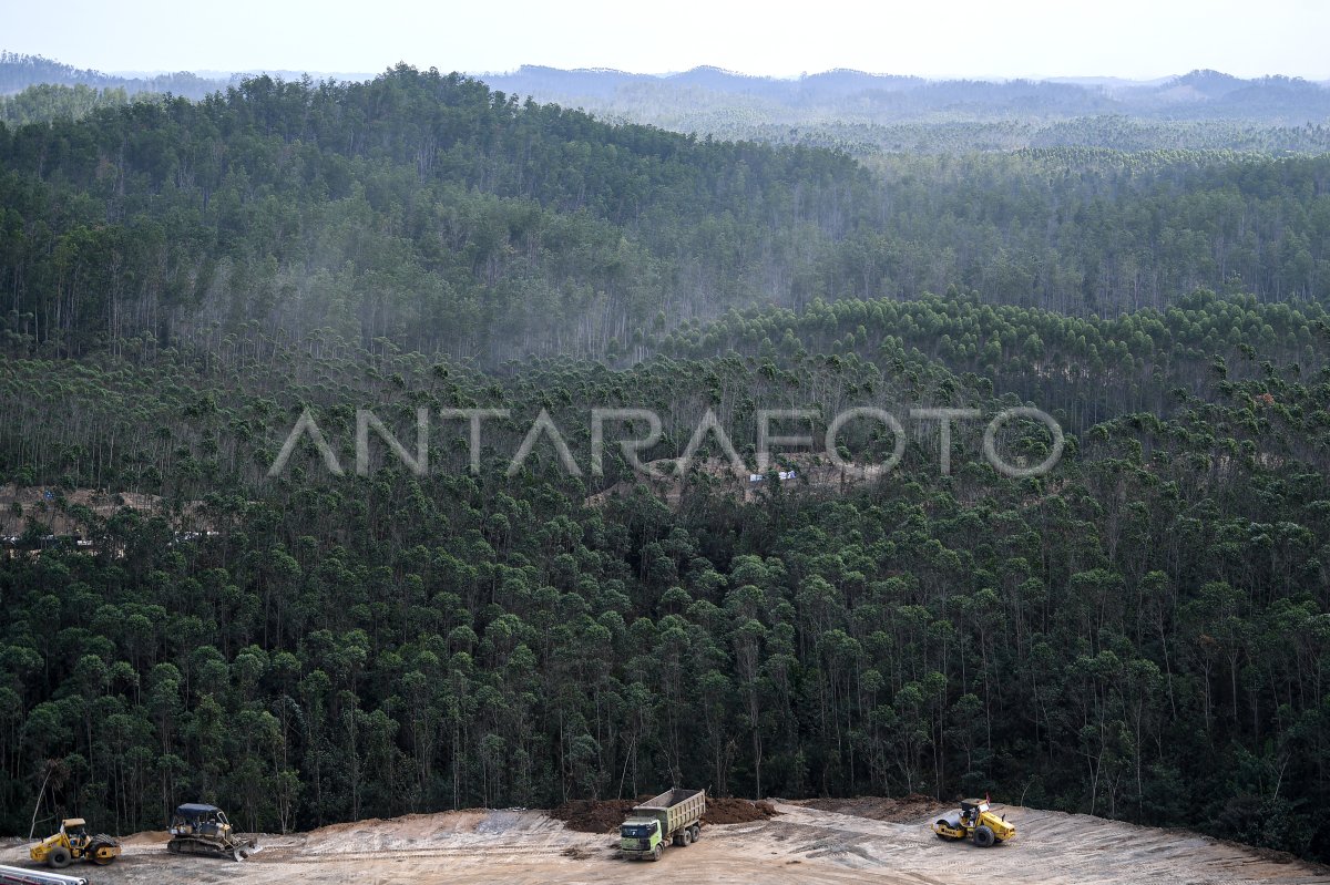Progres pembangunan IKN capai 40 persen | ANTARA Foto