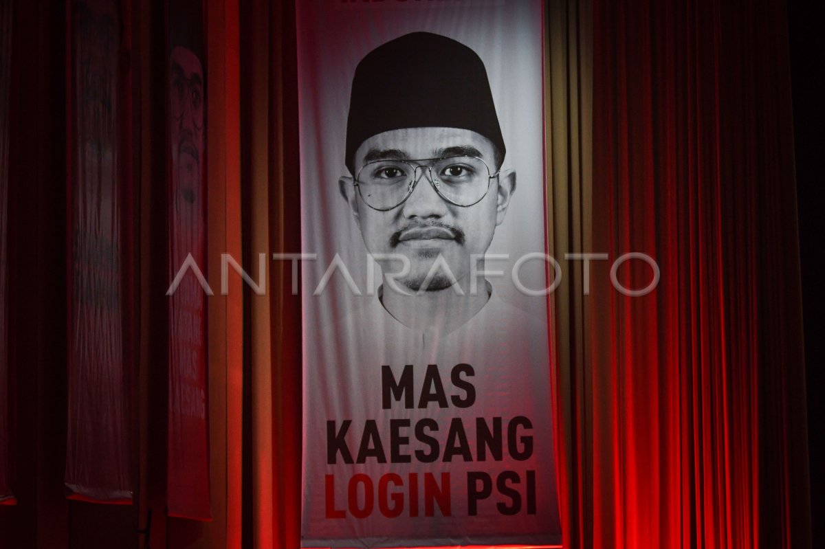 Kaesang Pangarep terpilih jadi Ketua Umum PSI | ANTARA Foto Kaesang Pangarep terpilih jadi Ketua Umum PSI | ANTARA Foto