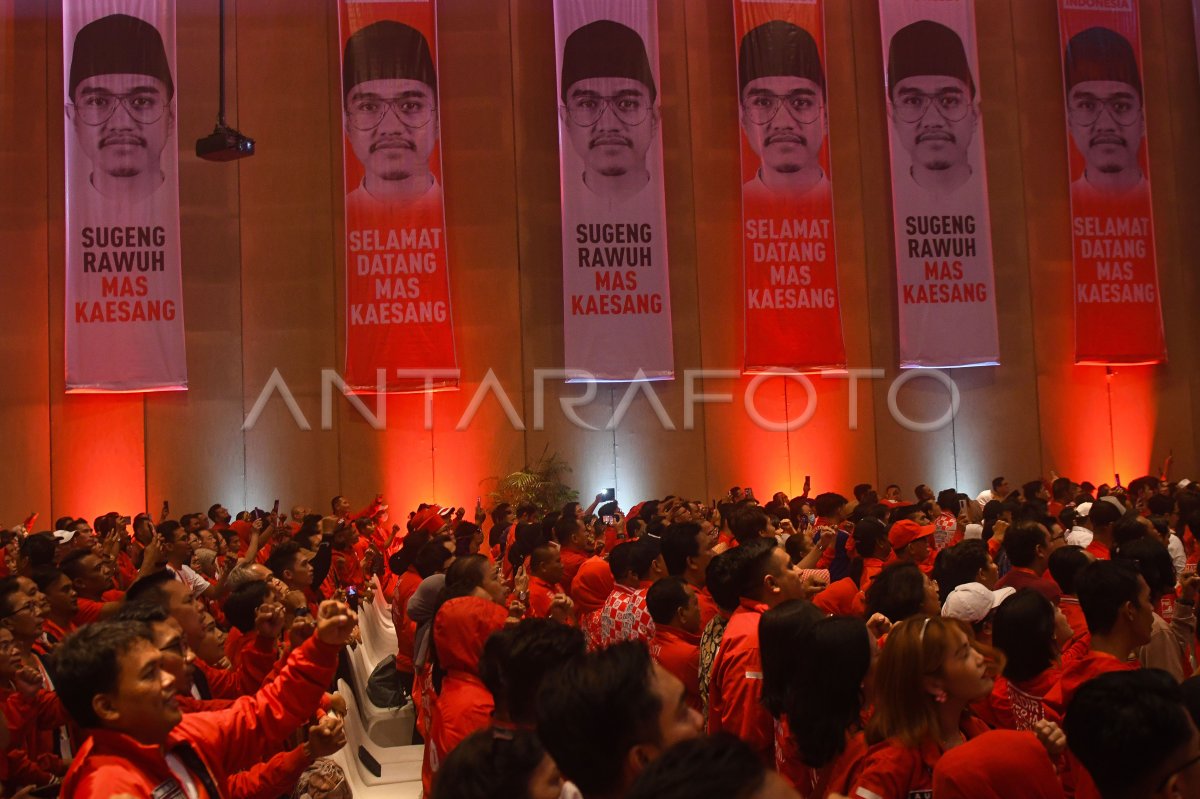 Kaesang Pangarep terpilih jadi Ketua Umum PSI | ANTARA Foto Kaesang Pangarep terpilih jadi Ketua Umum PSI | ANTARA Foto