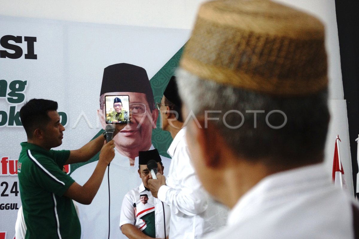 Kiai kampung deklarasi dukung Ganjar-Mahfud | ANTARA Foto
