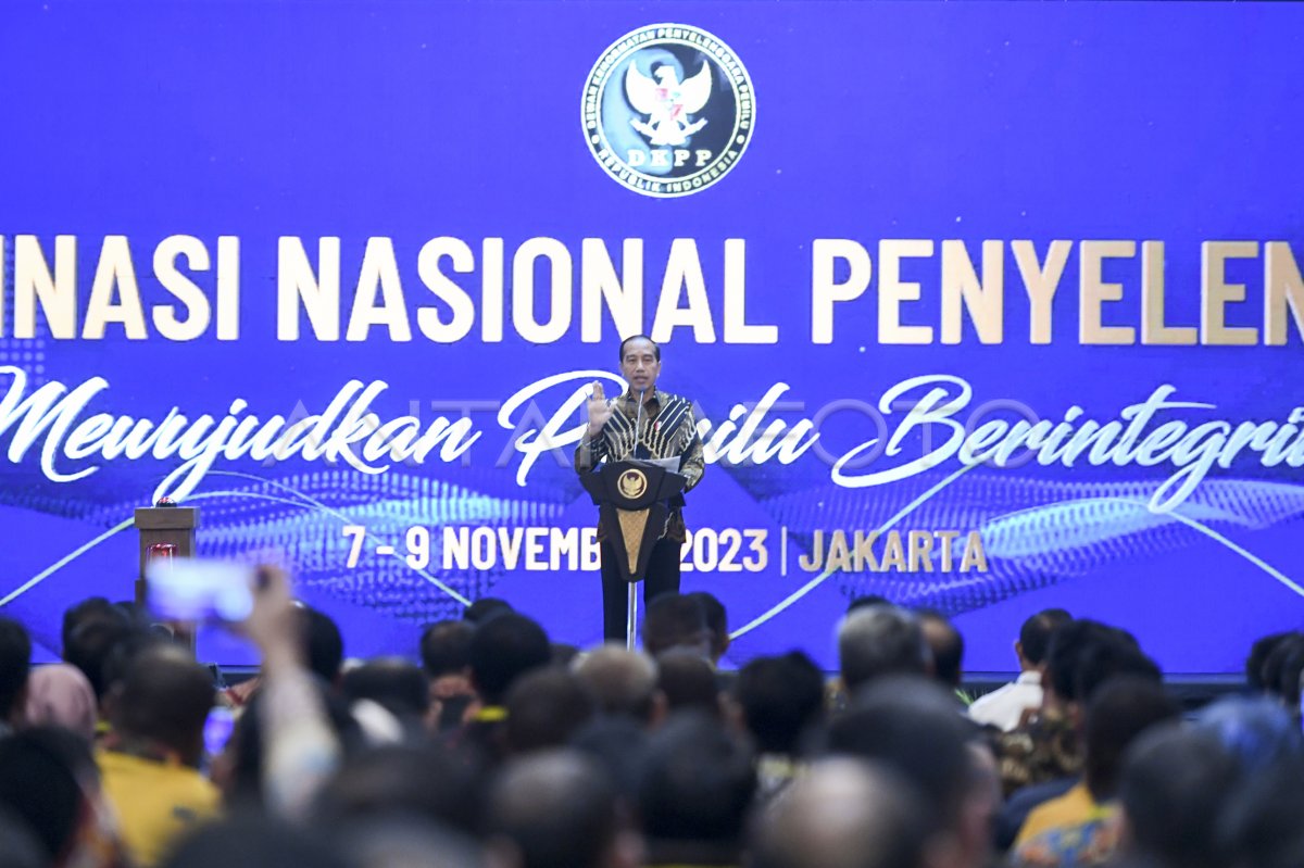 Pembukaan Rakornas Penyelenggara Pemilu | ANTARA Foto