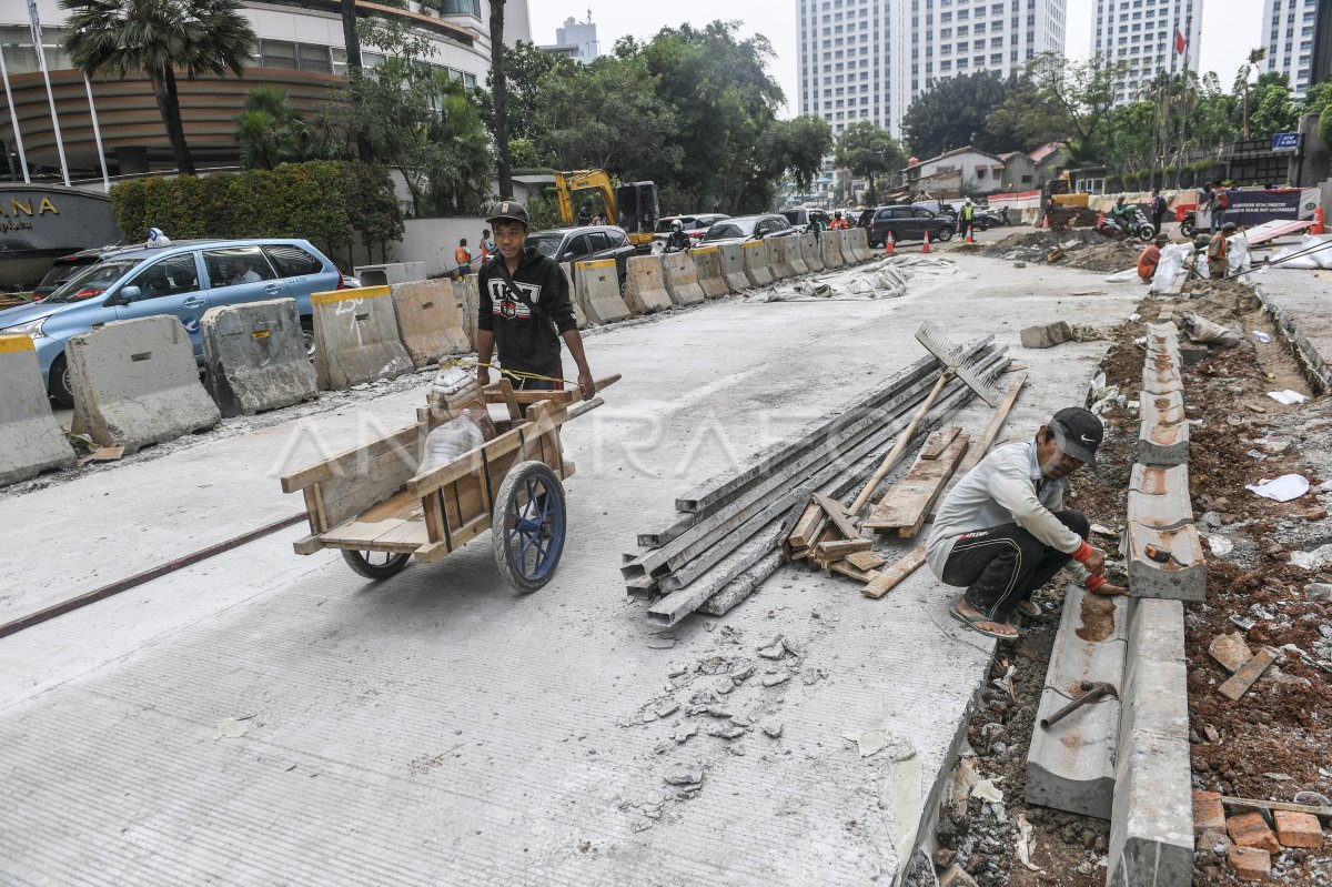 Pemprov DKI bangun 10 jalan tembus | ANTARA Foto Pemprov DKI bangun 10 jalan tembus | ANTARA Foto