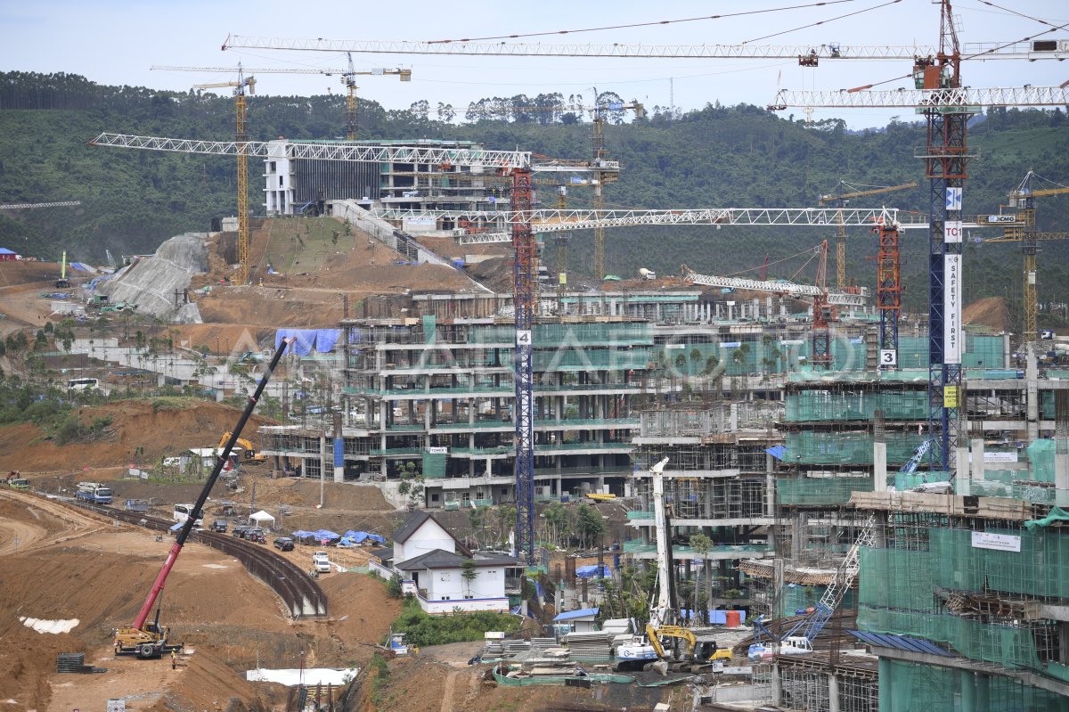 Progres pembangunan IKN capai 60,3 persen | ANTARA Foto