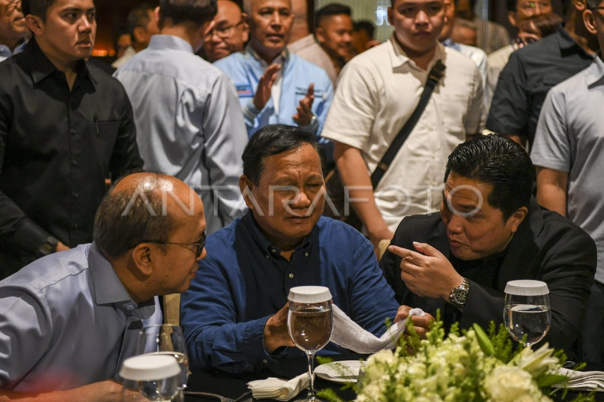 Relawan Erick Thohir dukung Prabowo-Gibran | ANTARA Foto