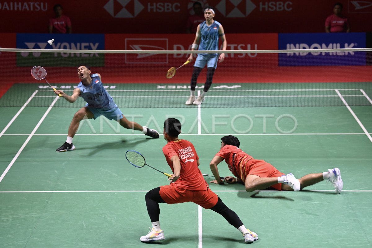 Leo/ Daniel lolos ke final Indonesia Masters 2024 | ANTARA Foto