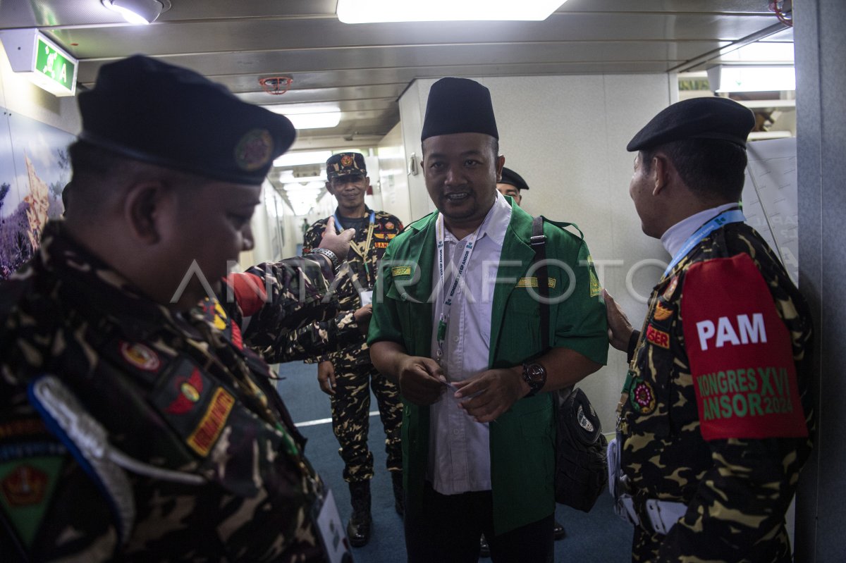 Adin Jauharuddin terpilih menjadi Ketum GP Ansor | ANTARA Foto