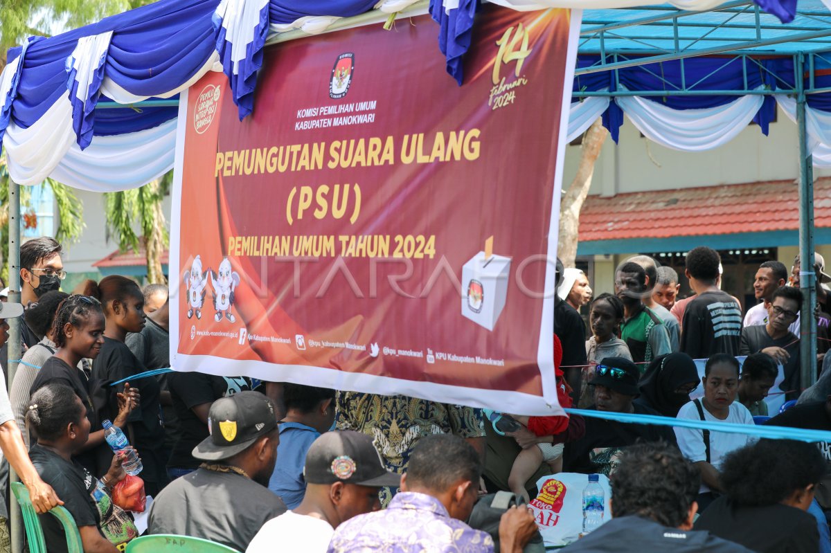 Pemungutan suara ulang di Papua Barat | ANTARA Foto