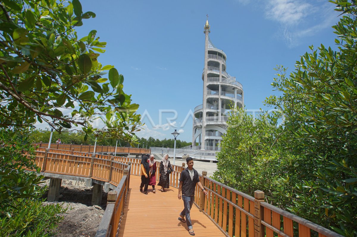 Tower Mangrove became the landmark of Langsa City | ANTARA Foto
