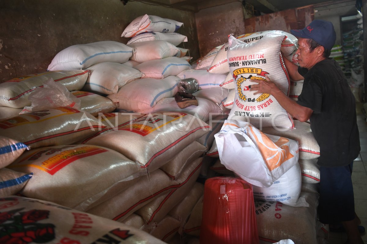 Kenaikan harga beras picu inflasi Februari 2024 | ANTARA Foto