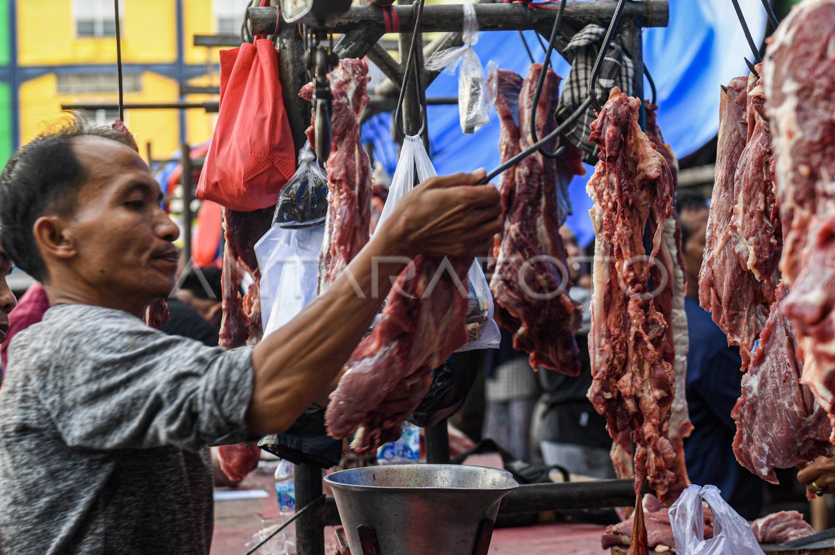 Harga daging sapi turun jelang ramadhan | ANTARA Foto