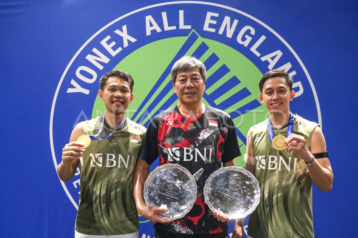 Fajar/Rian juara All England 2024 | ANTARA Foto
