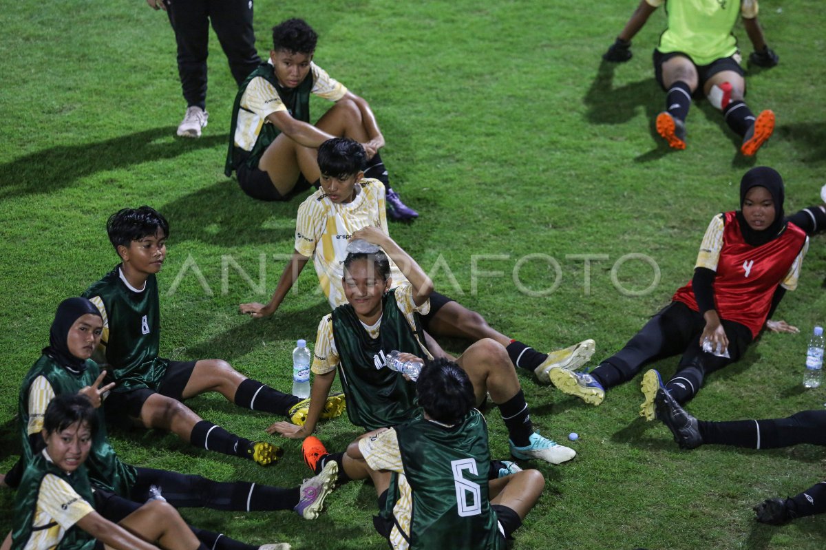 Seleksi Timnas Indonesia U-17 Putri | ANTARA Foto
