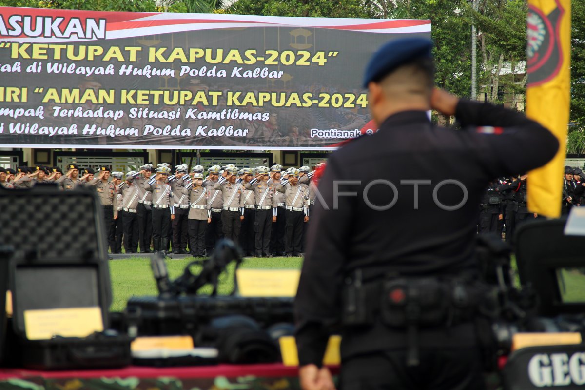 Apple degree troops Polda Kalbar | ANTARA Foto