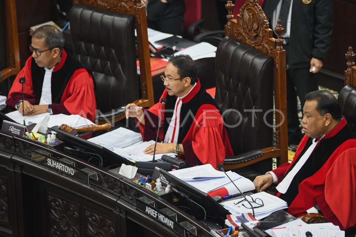 Empat menteri bersaksi di sidang sengketa Pilpres | ANTARA Foto