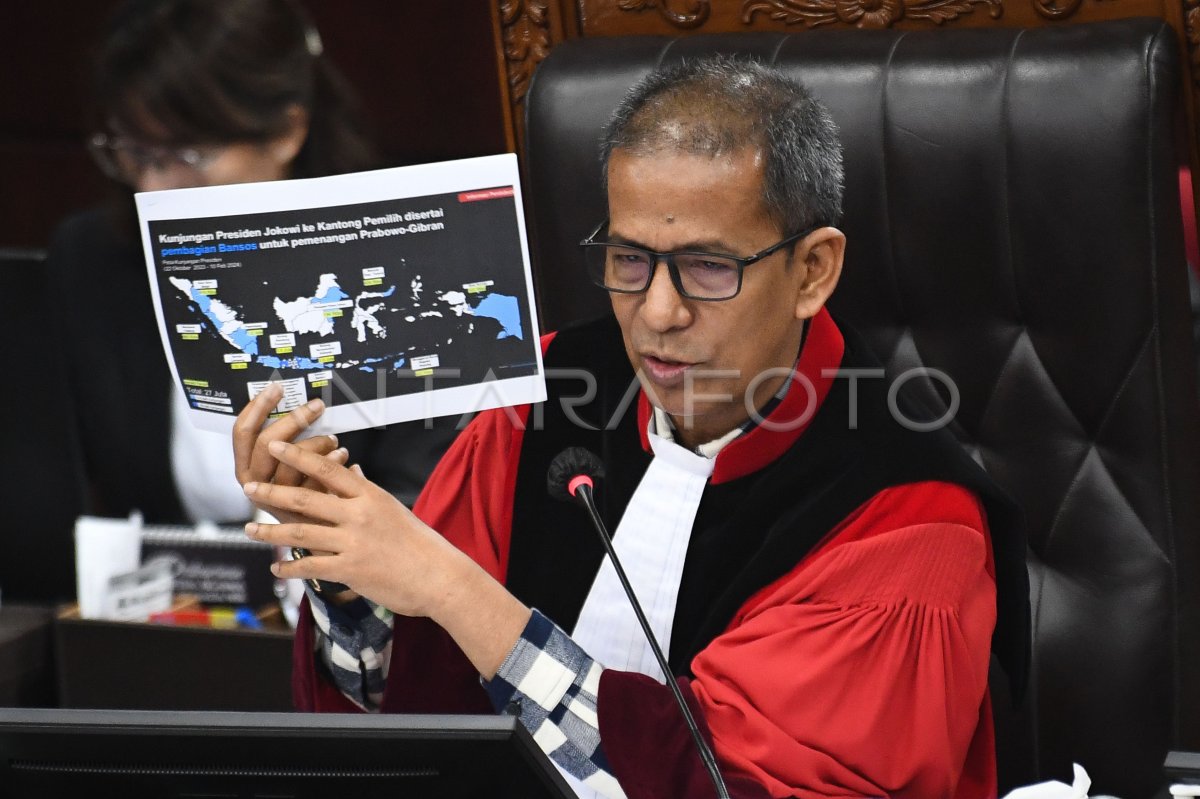 Empat menteri bersaksi di sidang sengketa Pilpres | ANTARA Foto